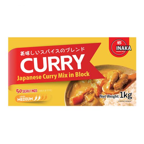 INAKA – JP Curry Mix im Block 1kg – PANASIA